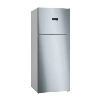 Bosch Series 4 Fridge-Freezer 186 x 75 Cm ,KDN76XI3E8 - 4umart ,Best Price