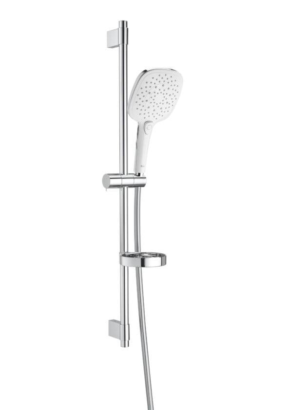 Roca Plenum Square Shower kit 3 functions handshower, A5B1A10CB0 - 4umart