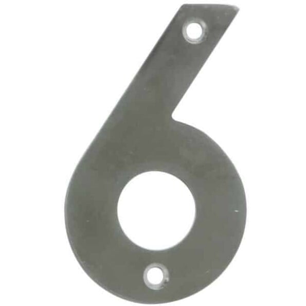 AMIG door numbers Stainless Steel Number 6 6774 - 4umart