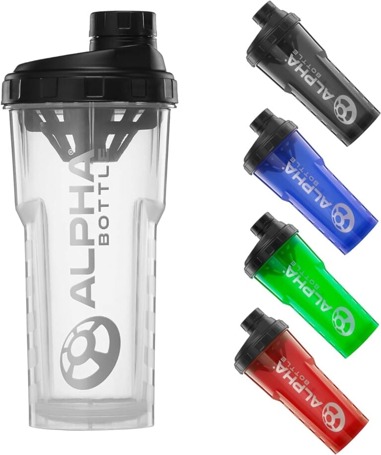 M-Design Alpha Bottle 1000ml RED - 4umart