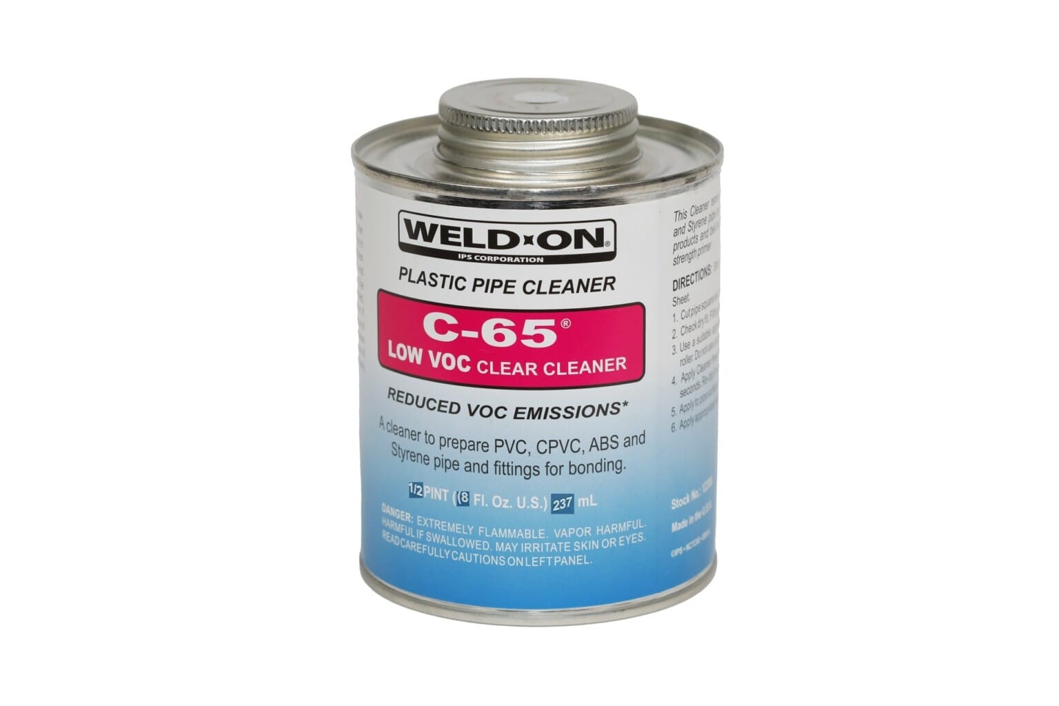 Weld On PVC Pipe Cleaner 237 Ml ,C-65 - 4umart