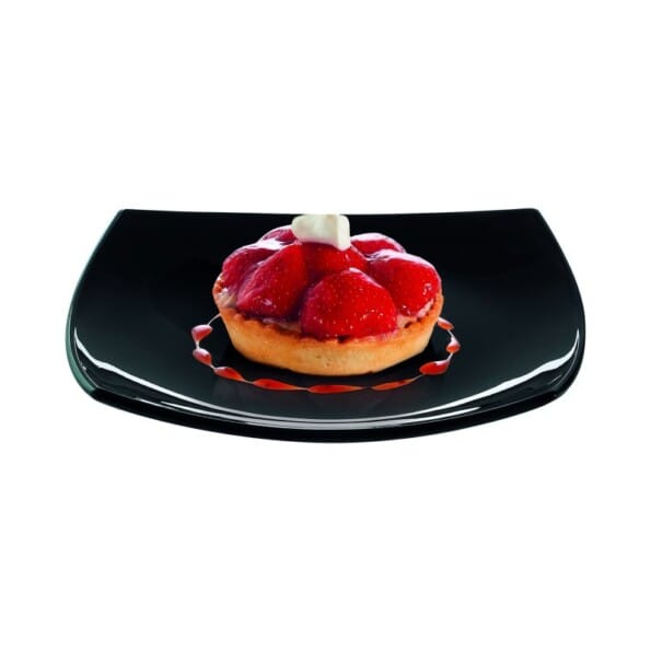 Luminarc Quadrato Black Dessert Plate 18.5 cm,H3670 - 4umart