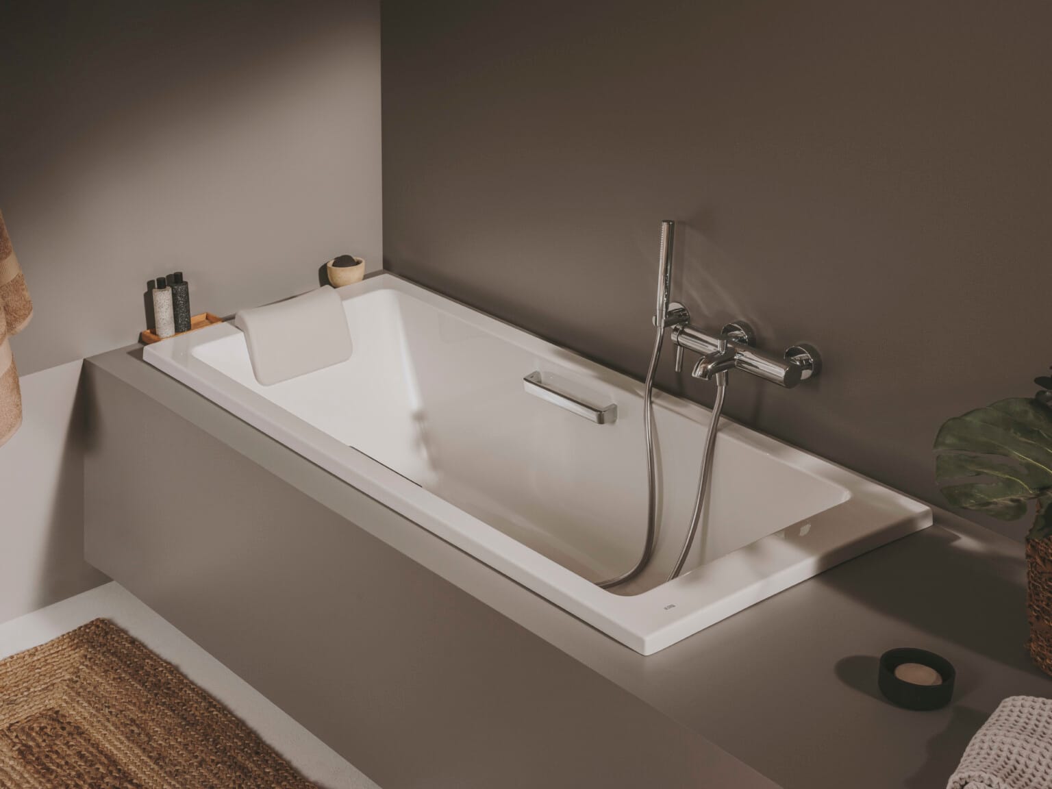 Roca Stick Round Handshower With Rain Function ,A5B9B61C00 - 4umart.Shop online at the best ...