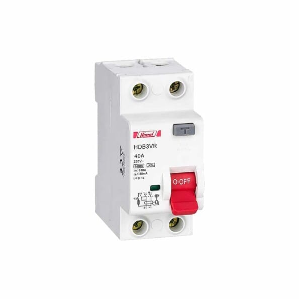 Himel Circuit breaker RCCB-30mA-2Poles-In= 40 A-AC - 4umart