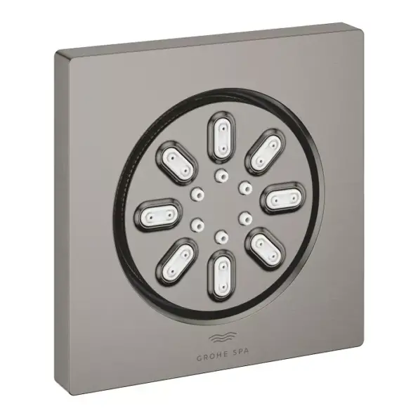 Grohe Rainshower Aqua Body Spray Cube 2 Spray Matt Black ,26802AL0 - 4umart,Shop online at the ...