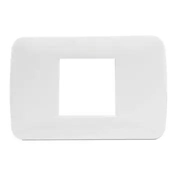 2M plate with mounting frame white - 4umart