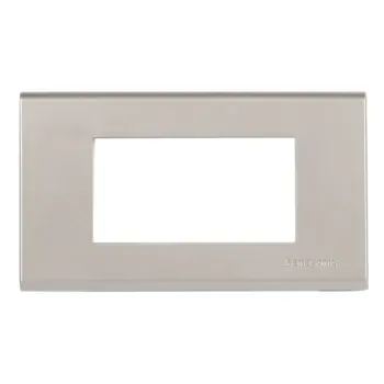 Panasonic 3M plate with mounting frame silver Wide - 4umart New